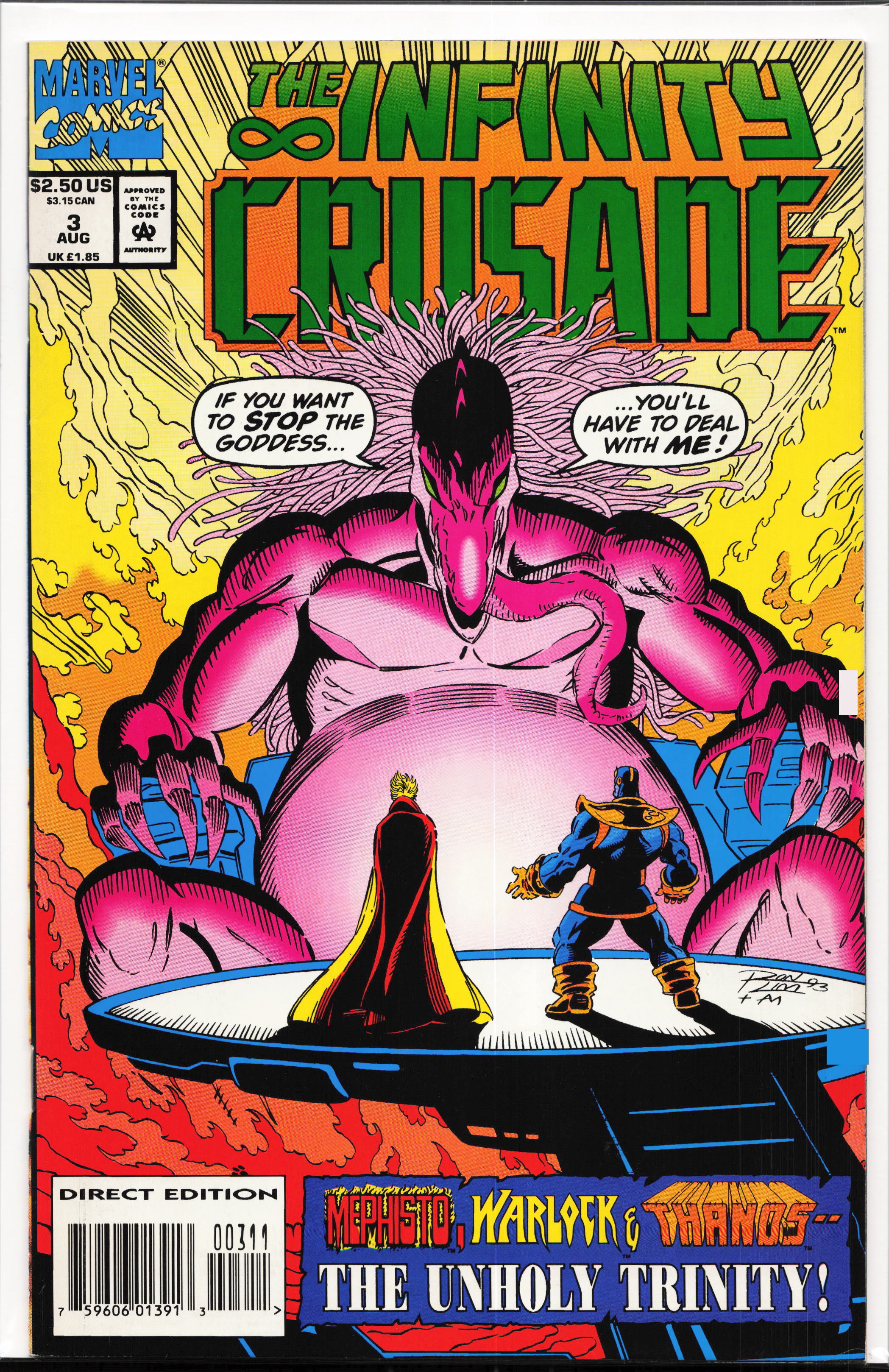 The Infinity Crusade #3 (1993) | Comic Books - Modern Age, Marvel ...