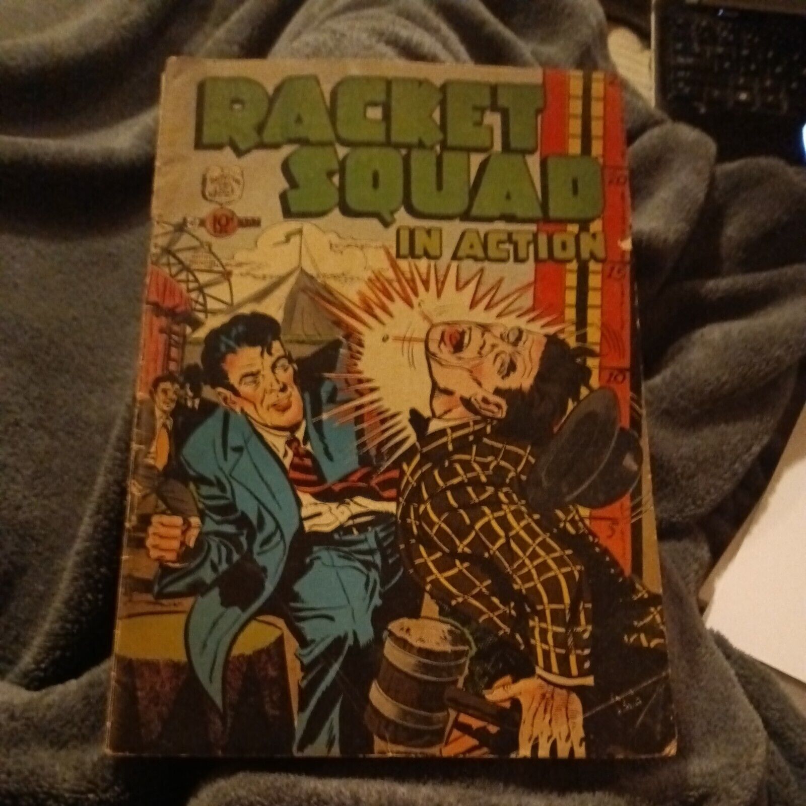Racket Squad in Action #7 Charlton comics 1953 golden age precode crime ...