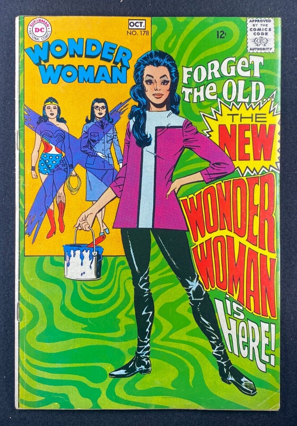 Wonder Woman (1942) #178 FN (6.0) 1st New Wonder Woman Modern | Comic ...