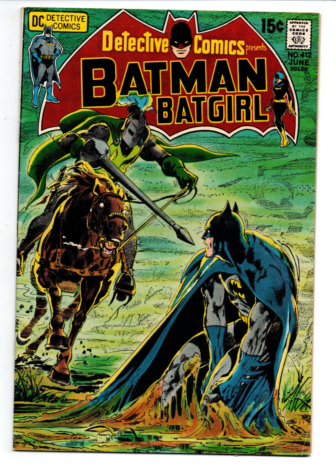 Detective Comics #412 - Batman - Batgirl - Neal Adams - 1971 - VG ...
