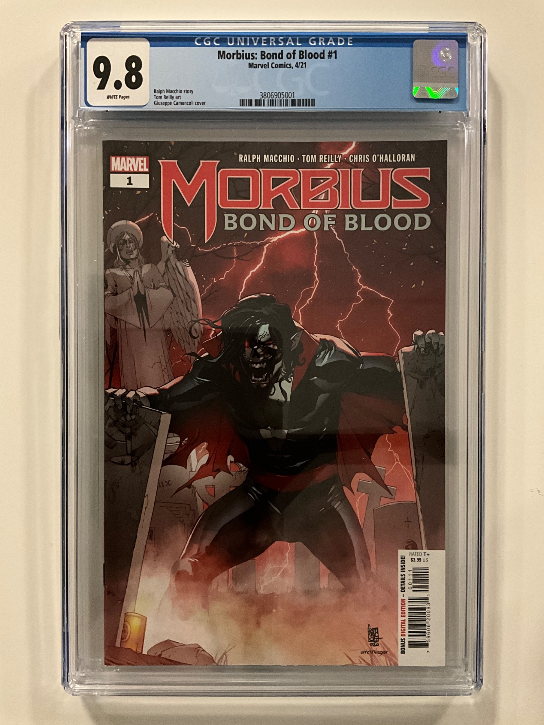 Morbius: Bond of Blood (2021) CGC 9.8 | Comic Books - Modern Age ...