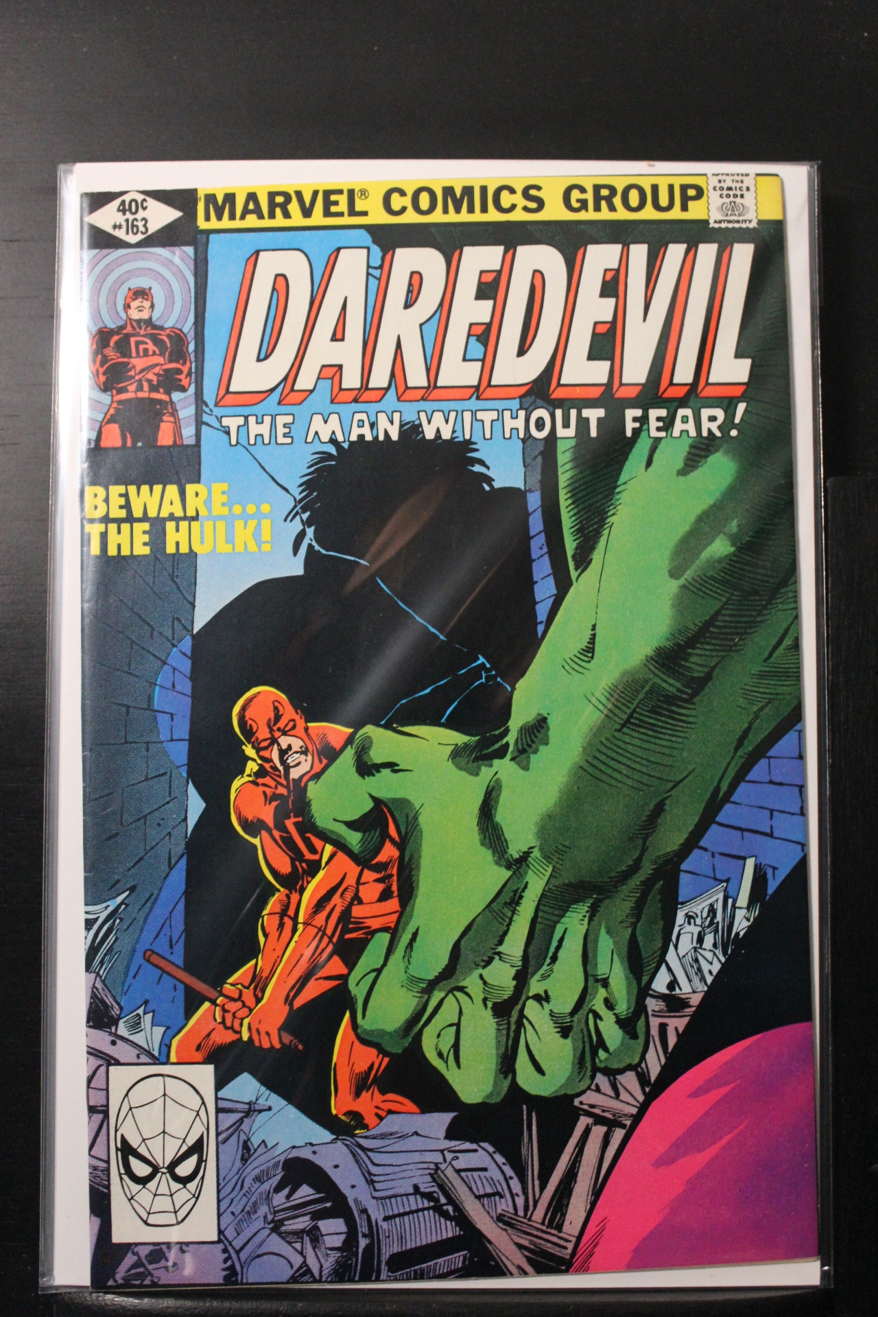 Daredevil #163 Direct Edition (1980) | Comic Books - Bronze Age, Marvel ...