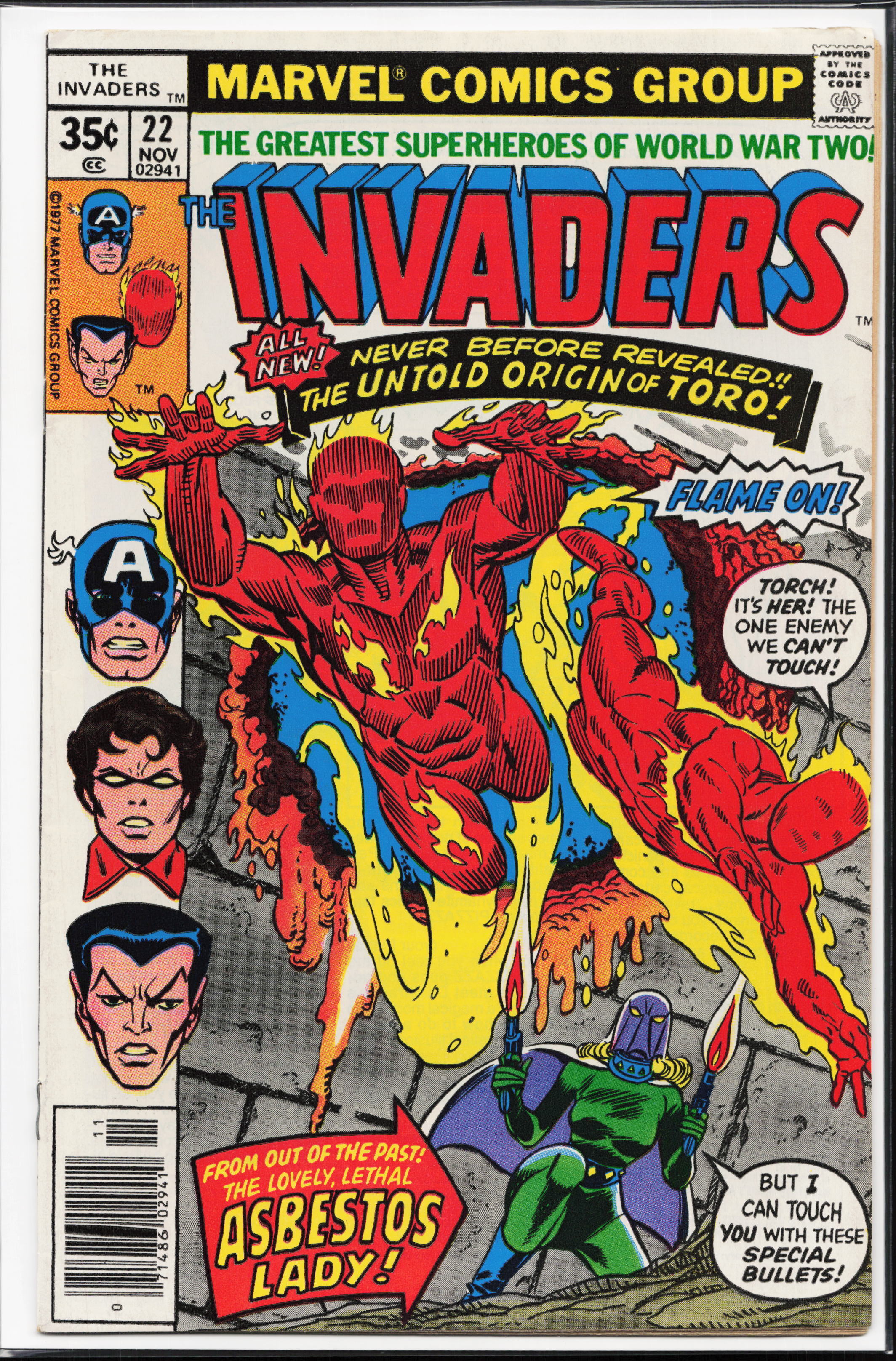 The Invaders #22 (1977) The Invaders | Comic Books - Bronze Age, Marvel ...