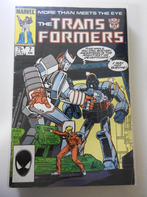 The Transformers #7 (1985) | Comic Books - Copper Age, Marvel, Horror ...