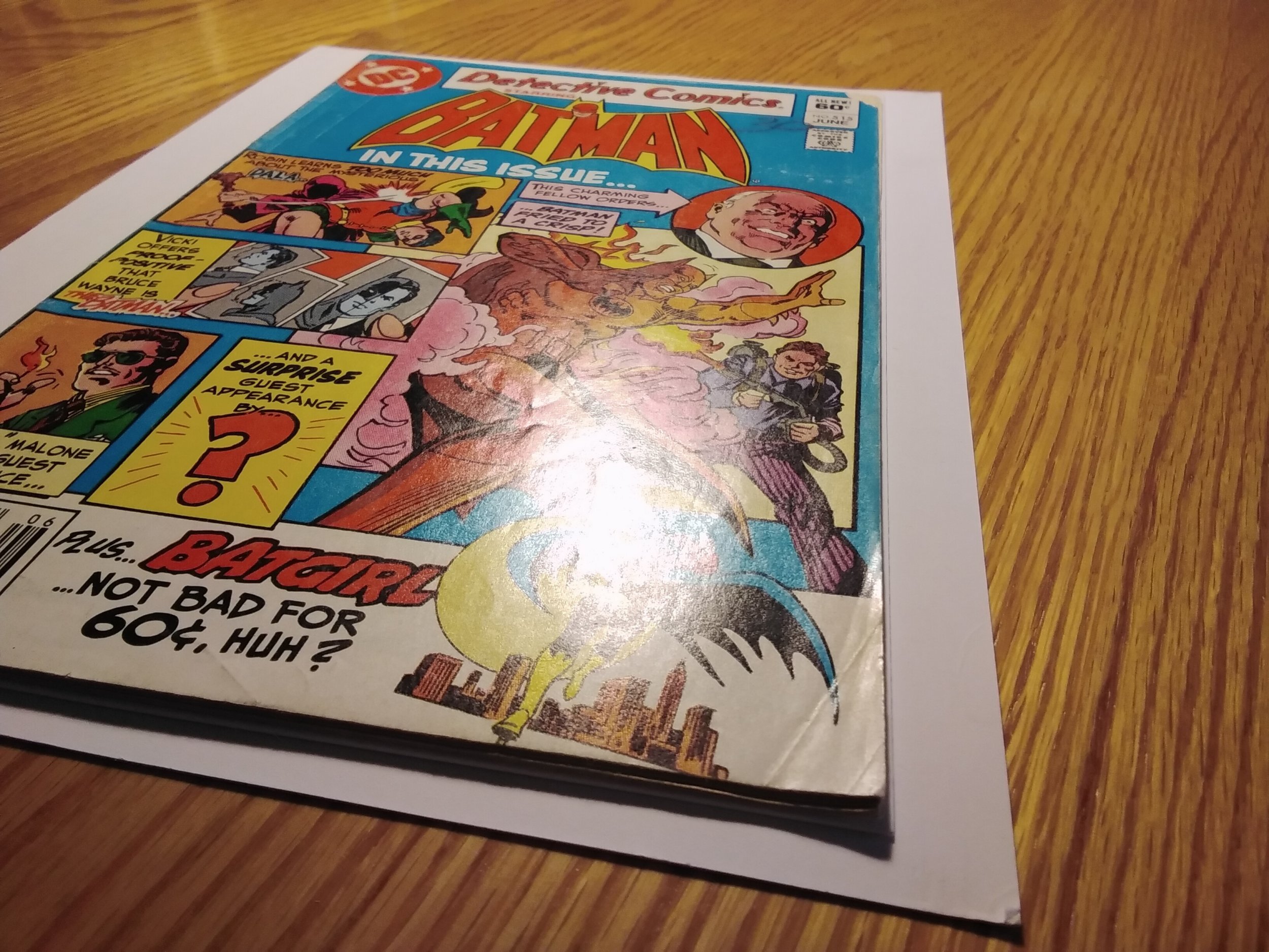 Detective Comics #515 Newsstand Edition (1982) | Comic Books - Bronze ...