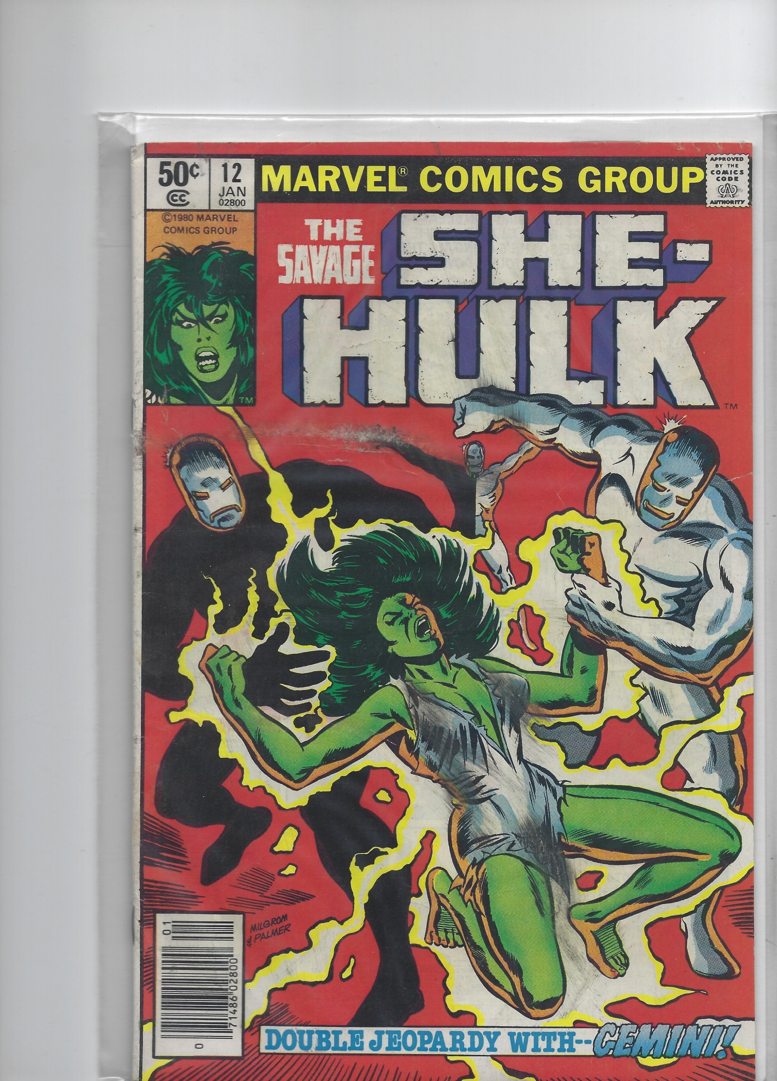The Savage She-Hulk #12 Newsstand Edition (1981) | Comic Books - Bronze ...