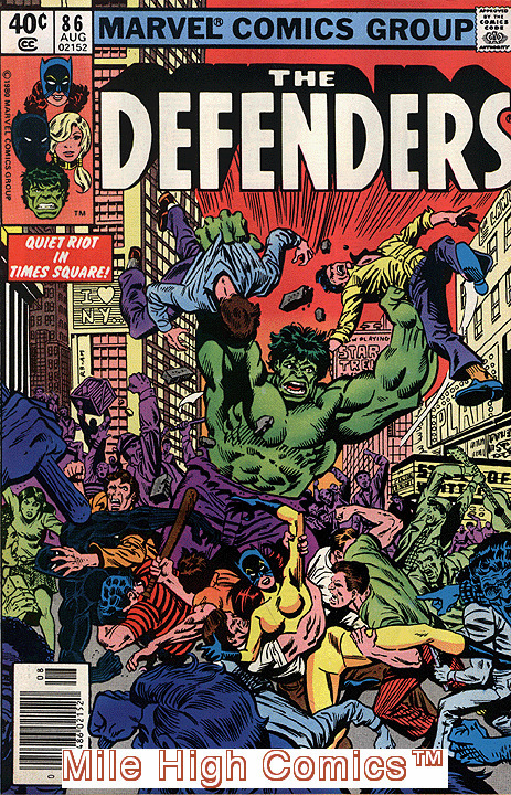 DEFENDERS (1972 Series) (MARVEL) #86 NEWSSTAND Fair Comics Book | Comic ...