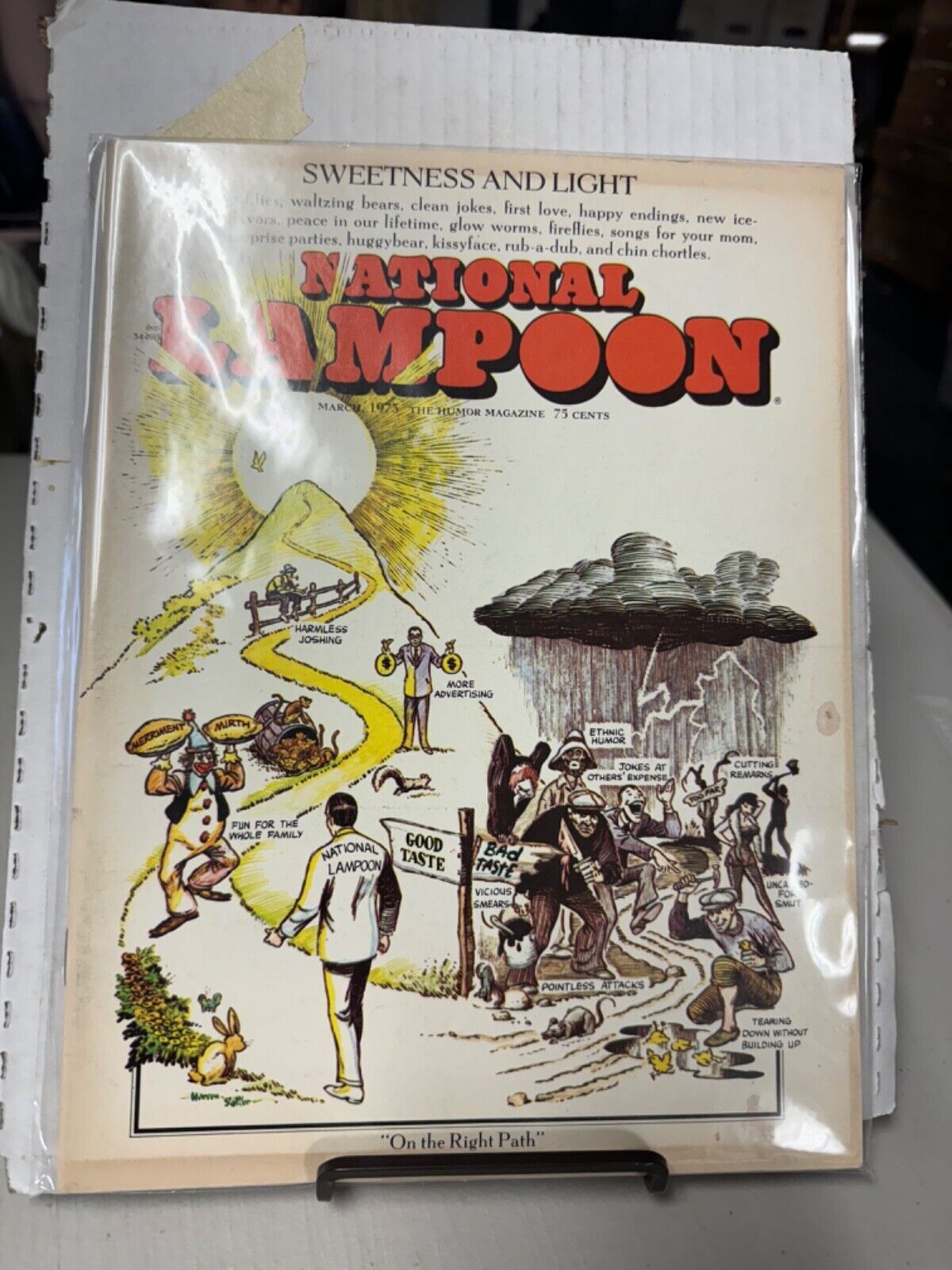 National Lampoon Magazine March 1973 Sweetness and Light Issue Humor ...