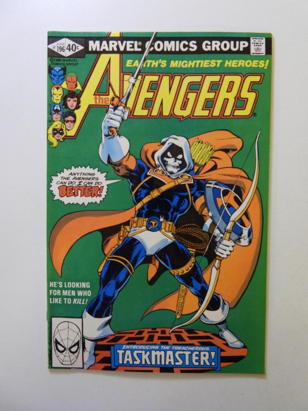 The Avengers #196 (1980) 1st full appearance of Taskmaster FN/VF ...