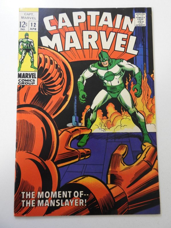 Captain Marvel #12 (1969) FN+ Condition! | Comic Books - Silver Age ...