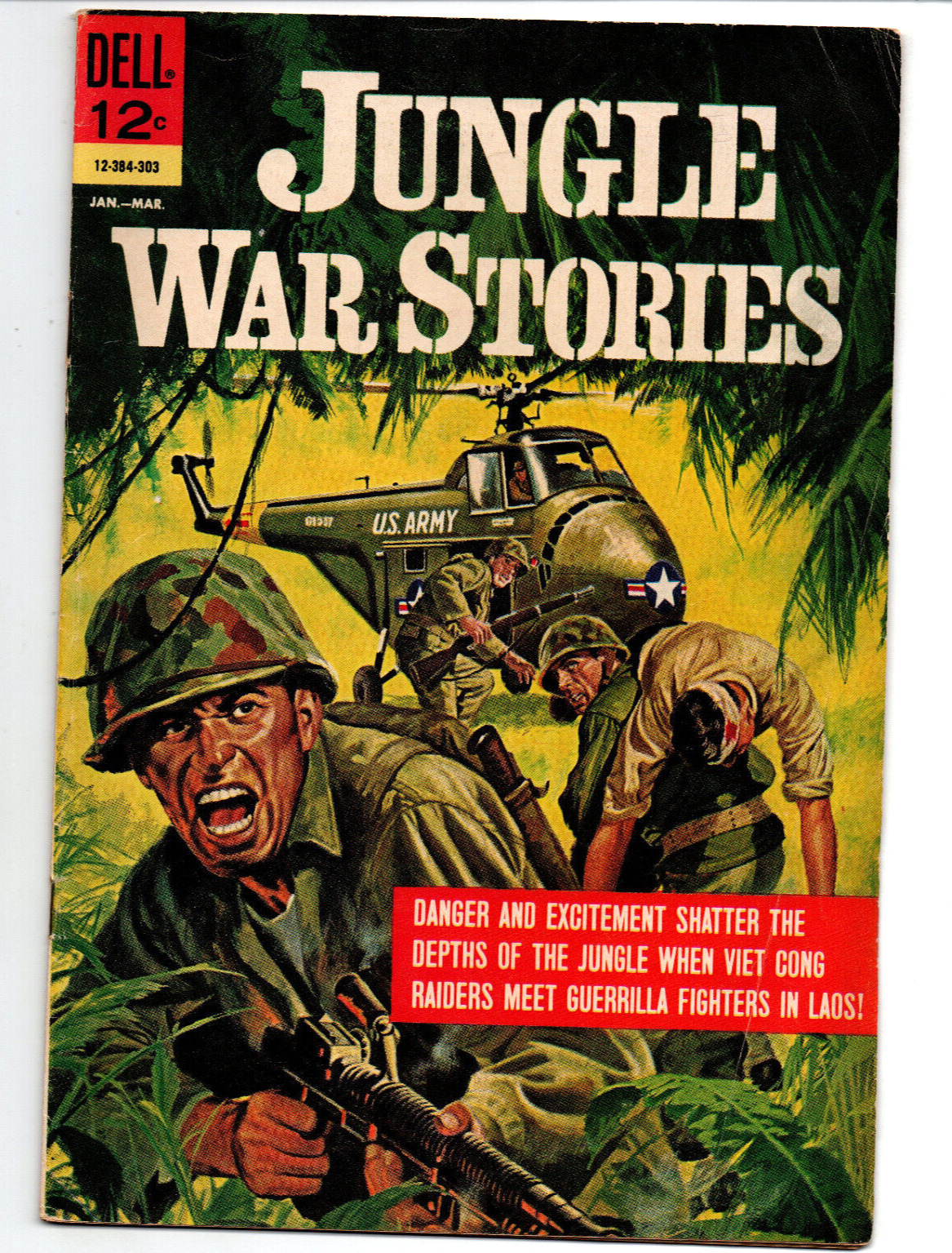 Jungle War Stories #2 - Vietnam - Dell - 1963 - VG/FN | Comic Books ...