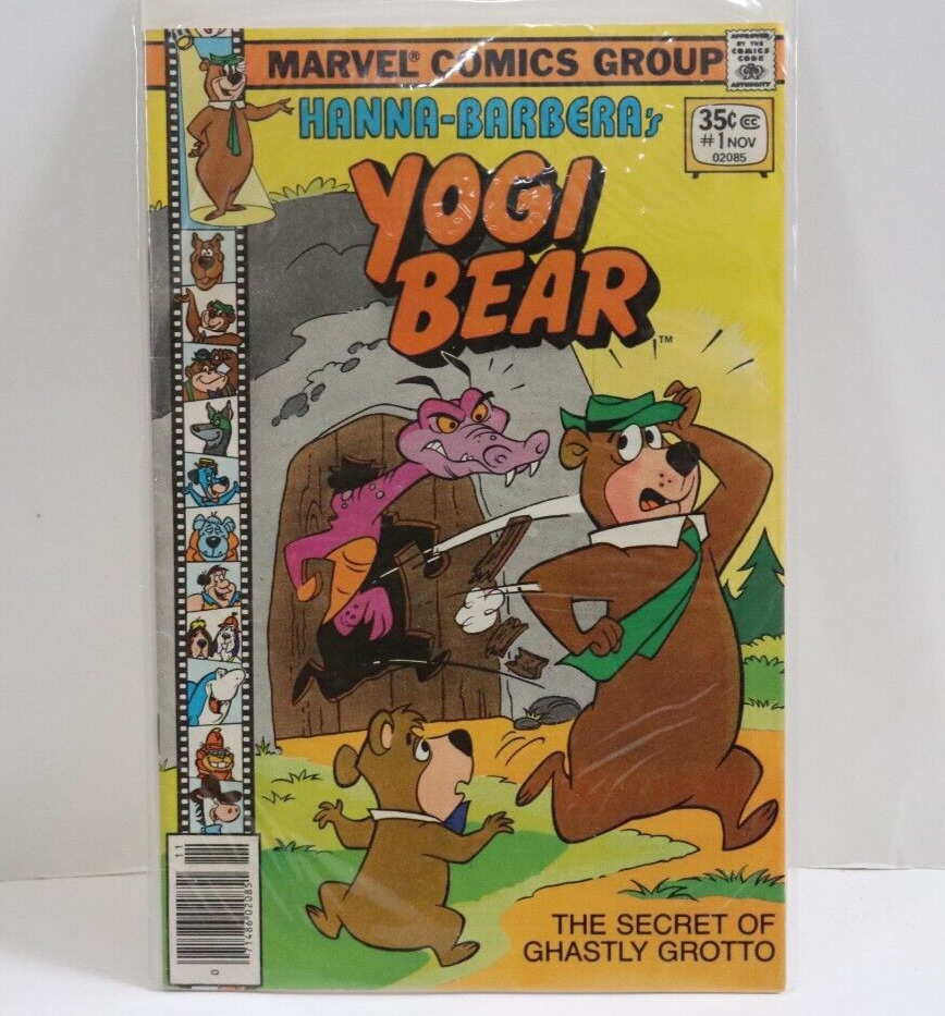 Hanna-Barbera's Yogi Bear #1 Marvel Pub 1977 the Secret of Ghastly ...