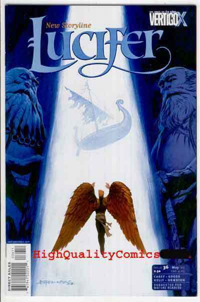LUCIFER #36, Devil, NM, Vertigo, Monsters, Peter Gross | Comic Books ...
