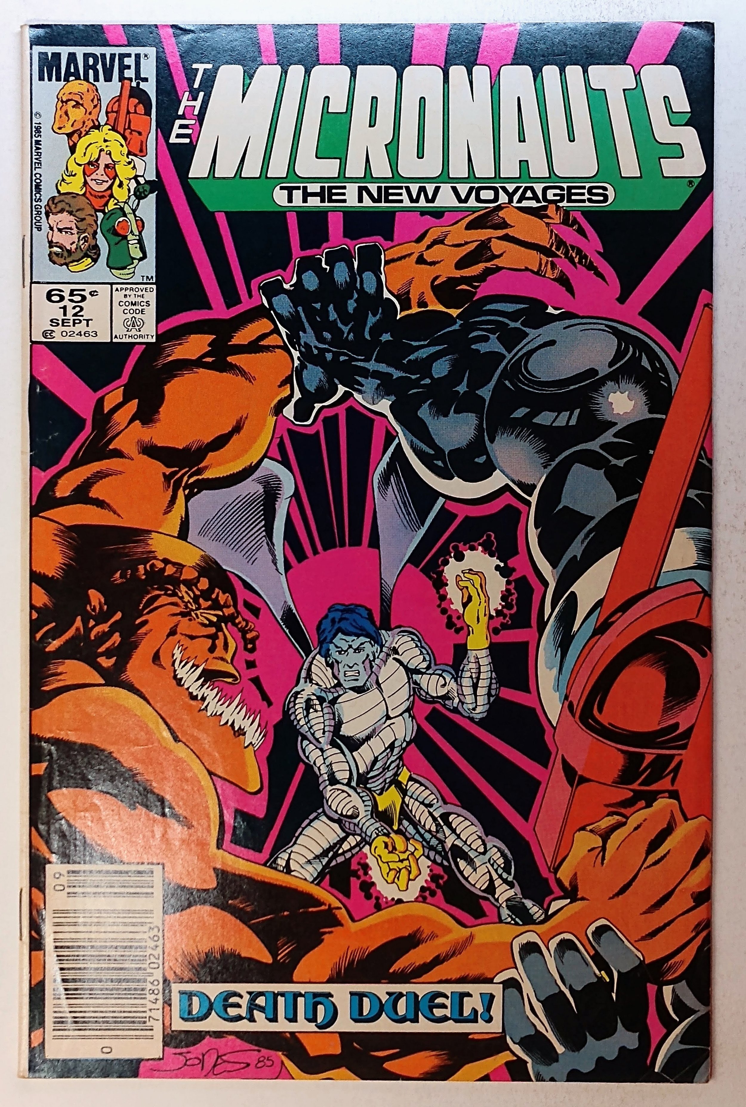 Micronauts: The New Voyages #12 (1985) NEWSSTAND | Comic Books - Copper Age, Marvel / HipComic