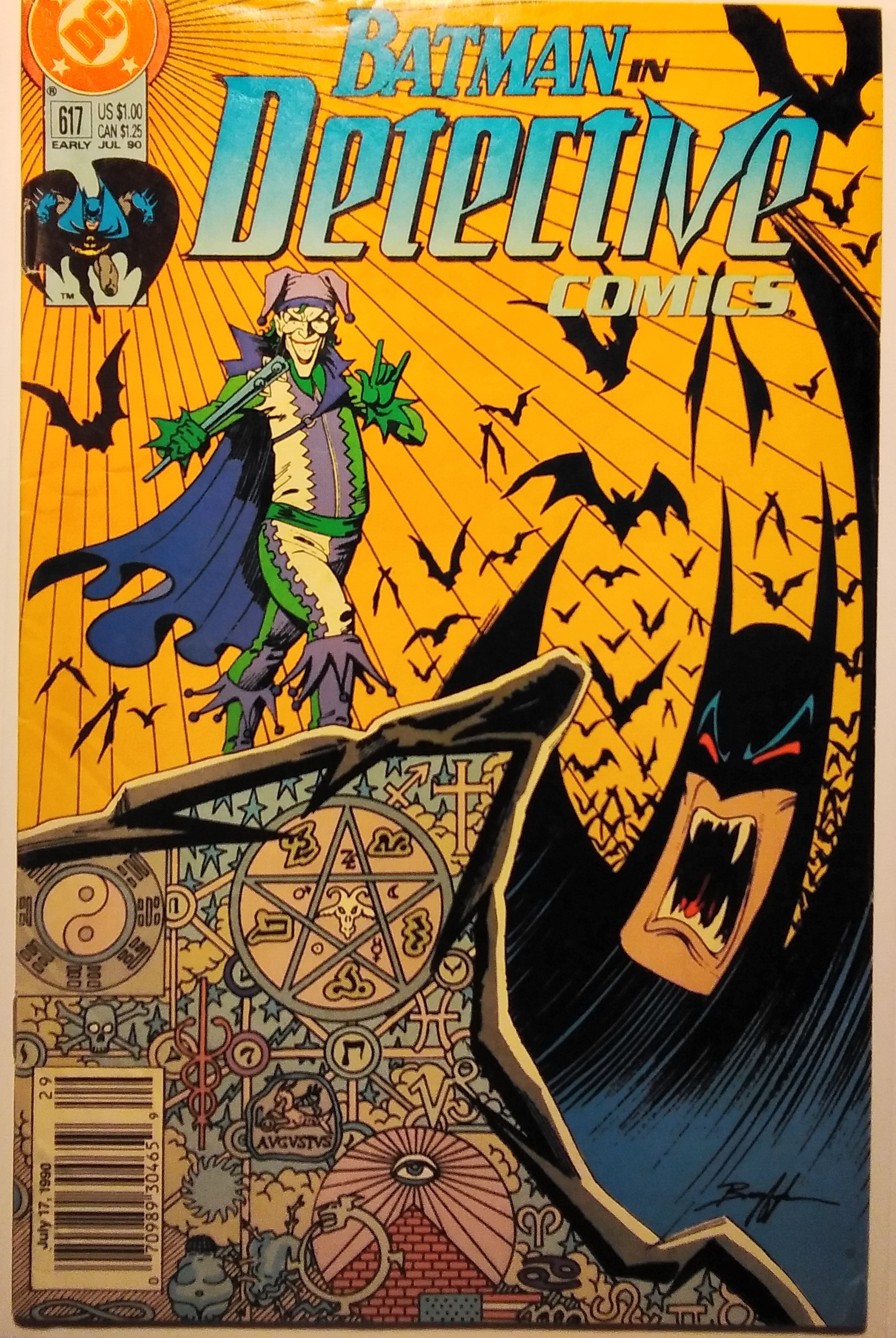 Detective Comics #617 Newsstand Joker Batman | Comic Books - Modern Age ...