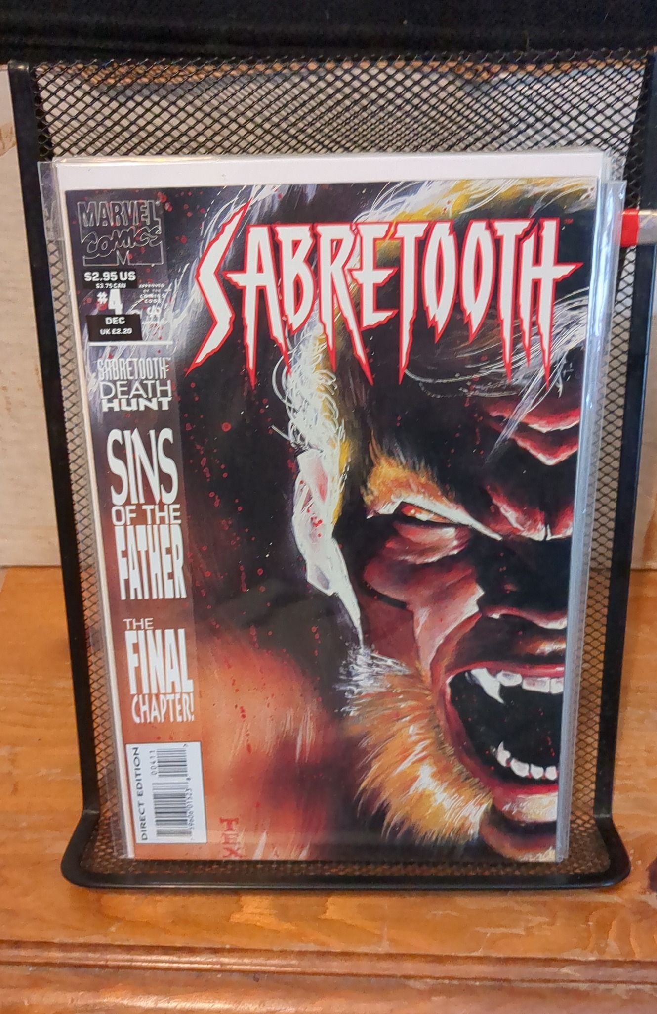 Sabretooth #4 (1993) | Comic Books - Modern Age, Marvel, Sabretooth ...