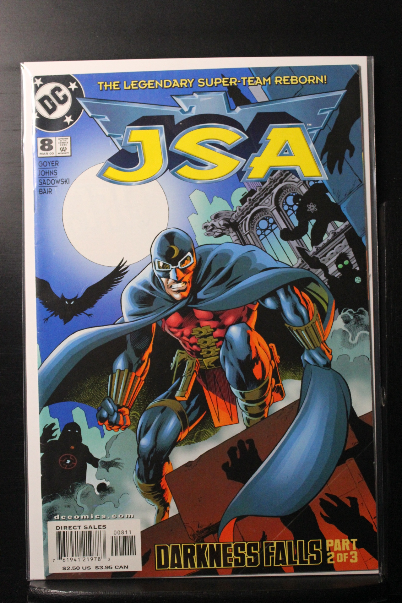 JSA #8 Direct Edition (2000) | Comic Books - Modern Age, DC Comics ...
