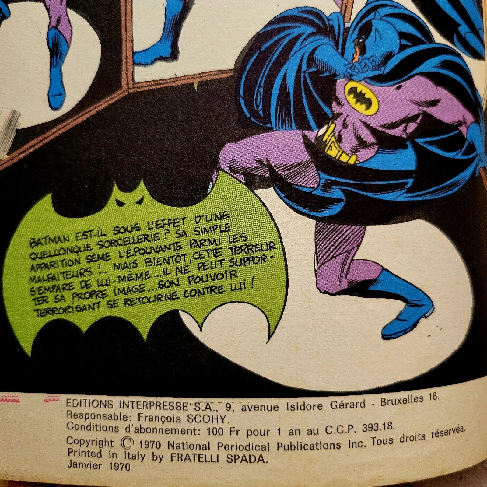 Superman et Batman #28 VG 4.0 (Belgium 1970) Rare/Scarce FRENCH Full ...