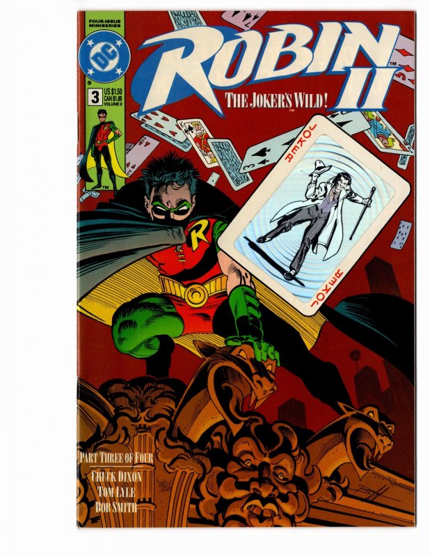 Robin II: The Joker's Wild! #3 Rooftop Cover (1991) | Comic Books ...