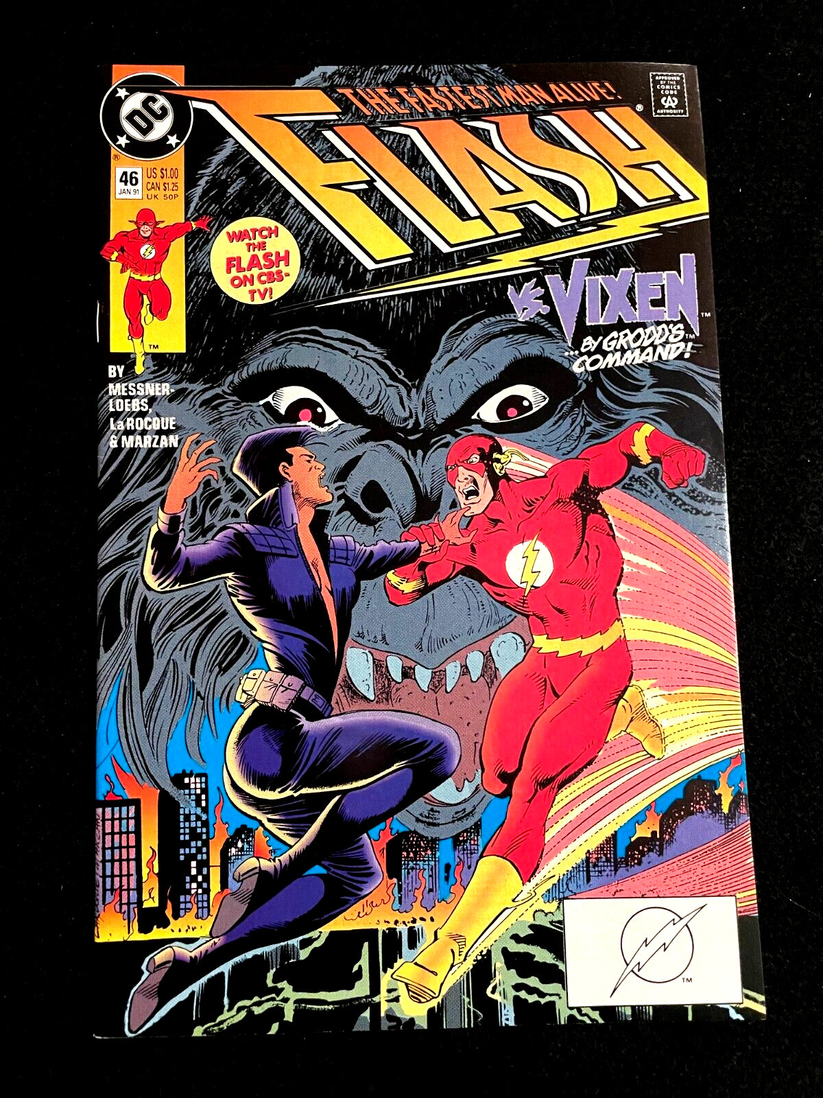 The Flash #46 1991 - VERY HIGH GRADE | Comic Books - Copper Age, DC Comics, Flash / HipComic