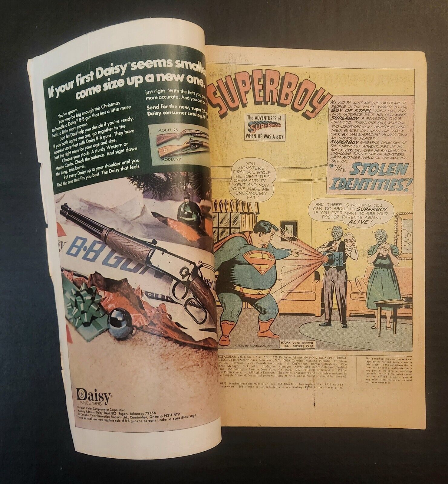 Four Star Spectacular #1 DC Comics 1976 Superboy Wonder Woman Flash ...