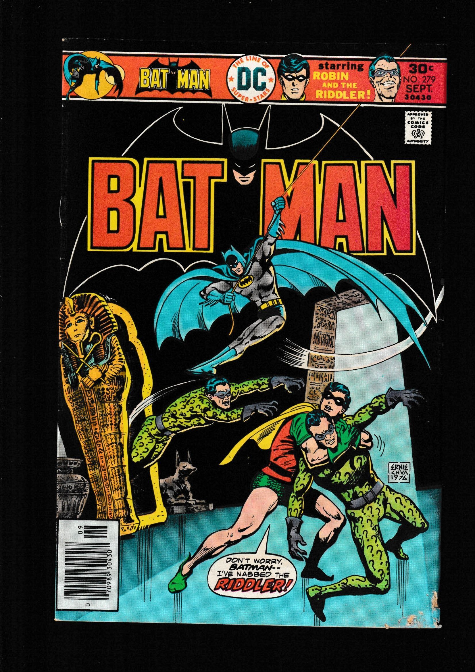 Batman #279 (1976) FN / David Vern & Ernie Chan / Robin / VS the ...