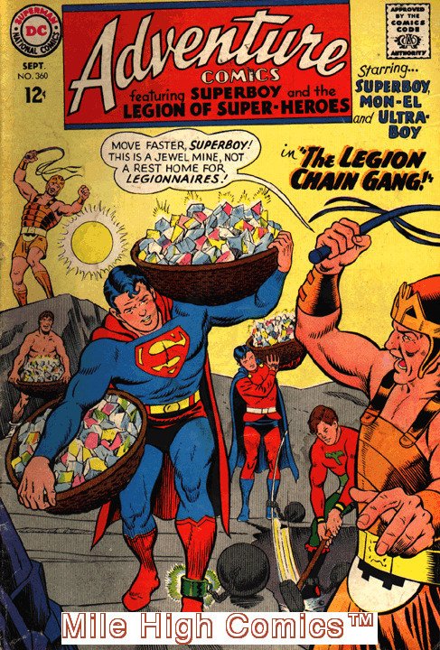 ADVENTURE COMICS (1938 Series) (DC) #360 Fair Comics Book | Comic Books ...