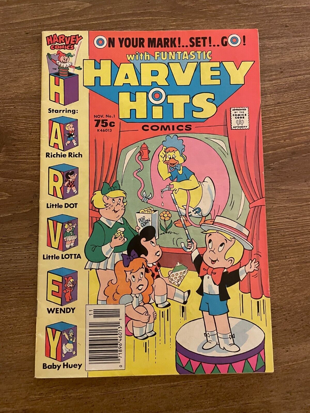 Funtastic Harvey Hits Comics # 1 NM Comic Book Richie Rich Wendy Huey ...