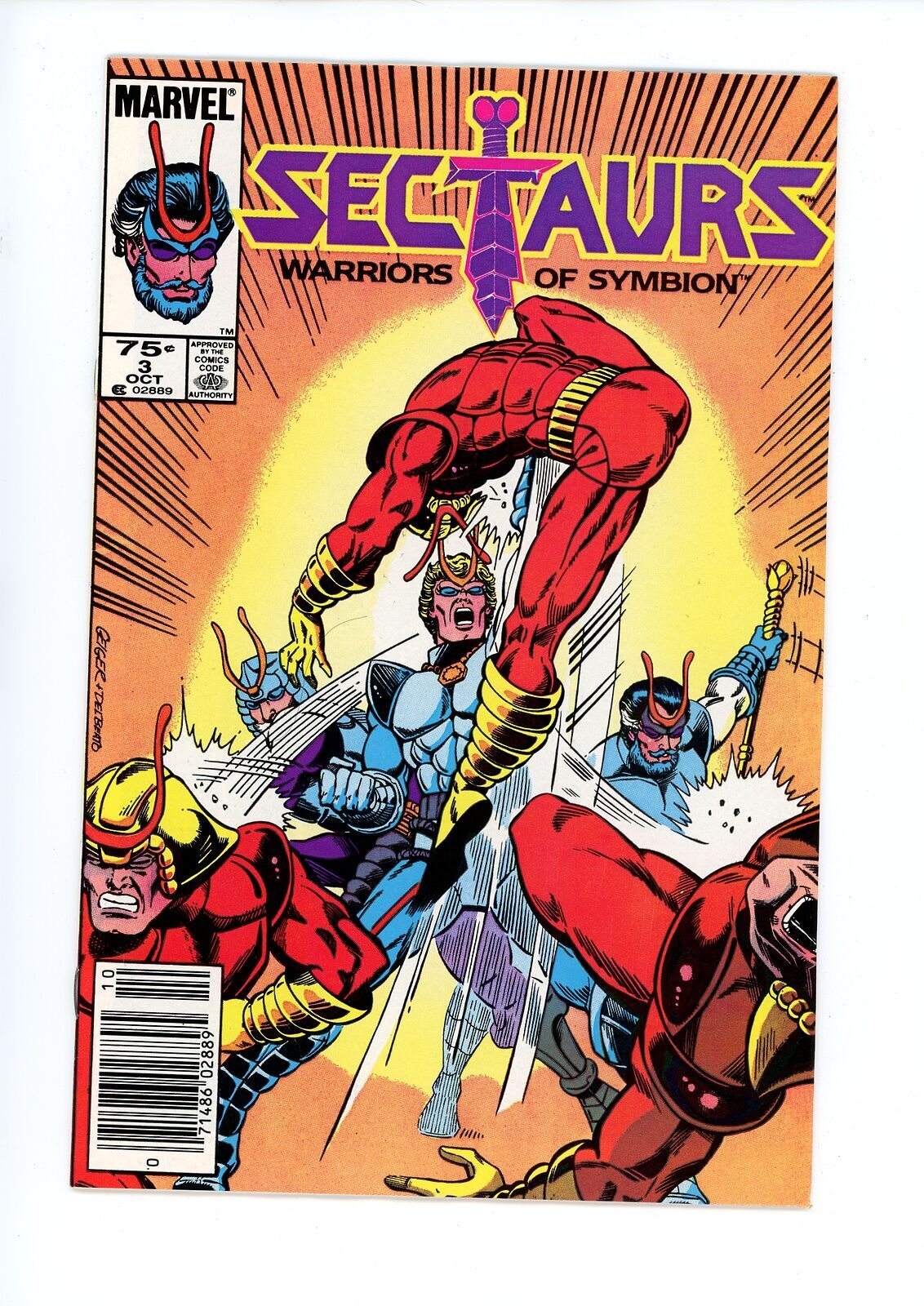 Marvel Sectaurs #3 (1985) 71486028895 | Comic Books - Copper Age, Marvel / HipComic