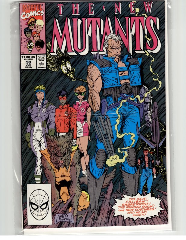 The New Mutants #90 (1990) New Mutants | Comic Books - Copper Age ...