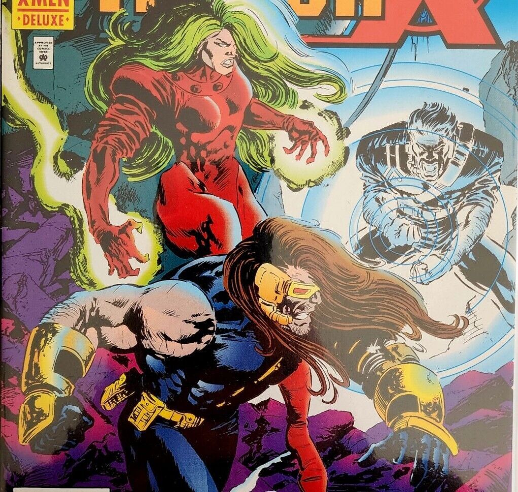 1995 Marvel Comics Factor X #2 Vintage X-Men Deluxe The Age of ...