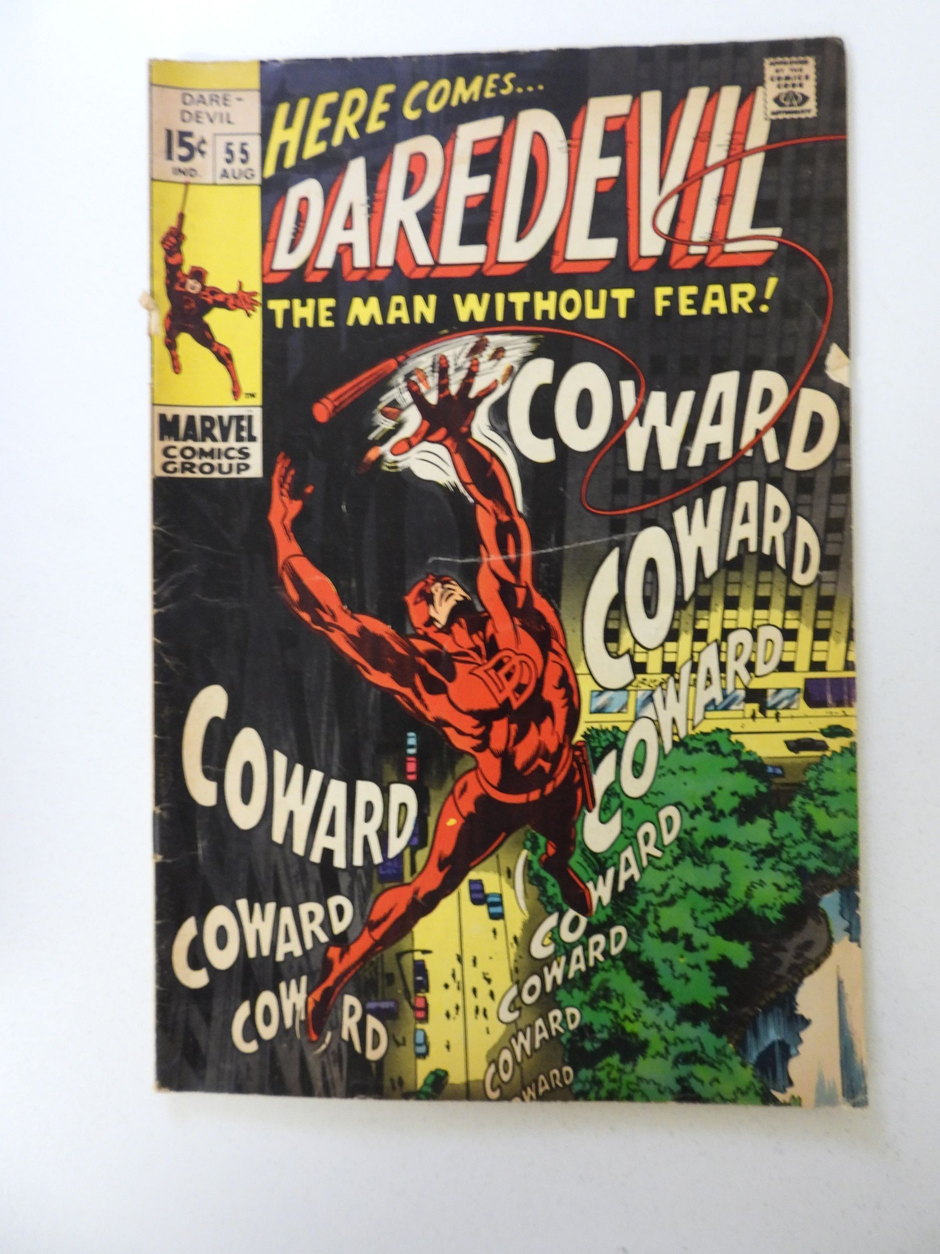 Daredevil #55 (1969) VG/FN condition | Comic Books - Silver Age, Marvel ...