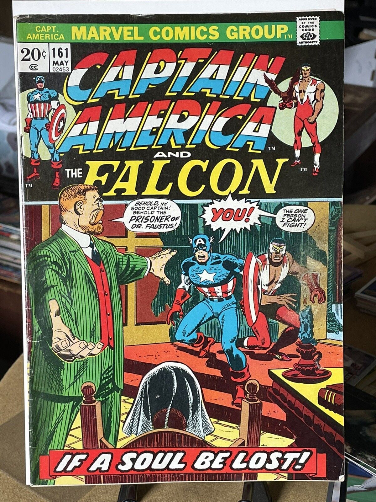 Captain America And The Falcon #161 (1968 Marvel) | Comic Books ...