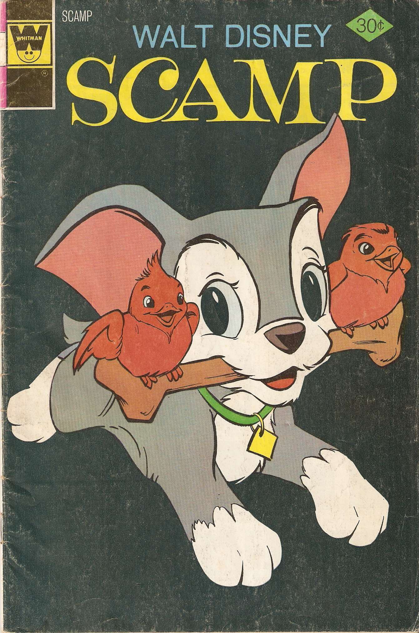 Scamp (Walt Disney ) #32A VG ; Gold Key | low grade comic Whitman Son ...