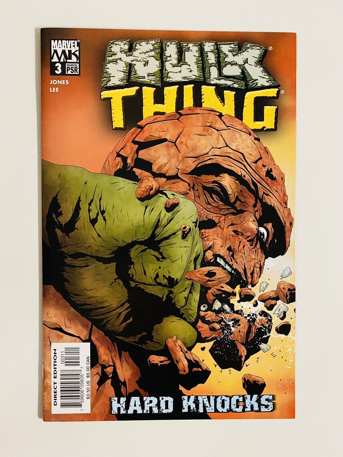 Lot 1-4 Hulk Thing Hard Knocks #1 2 3 4 Marvel Comic 2005 UNREAD HIGH ...