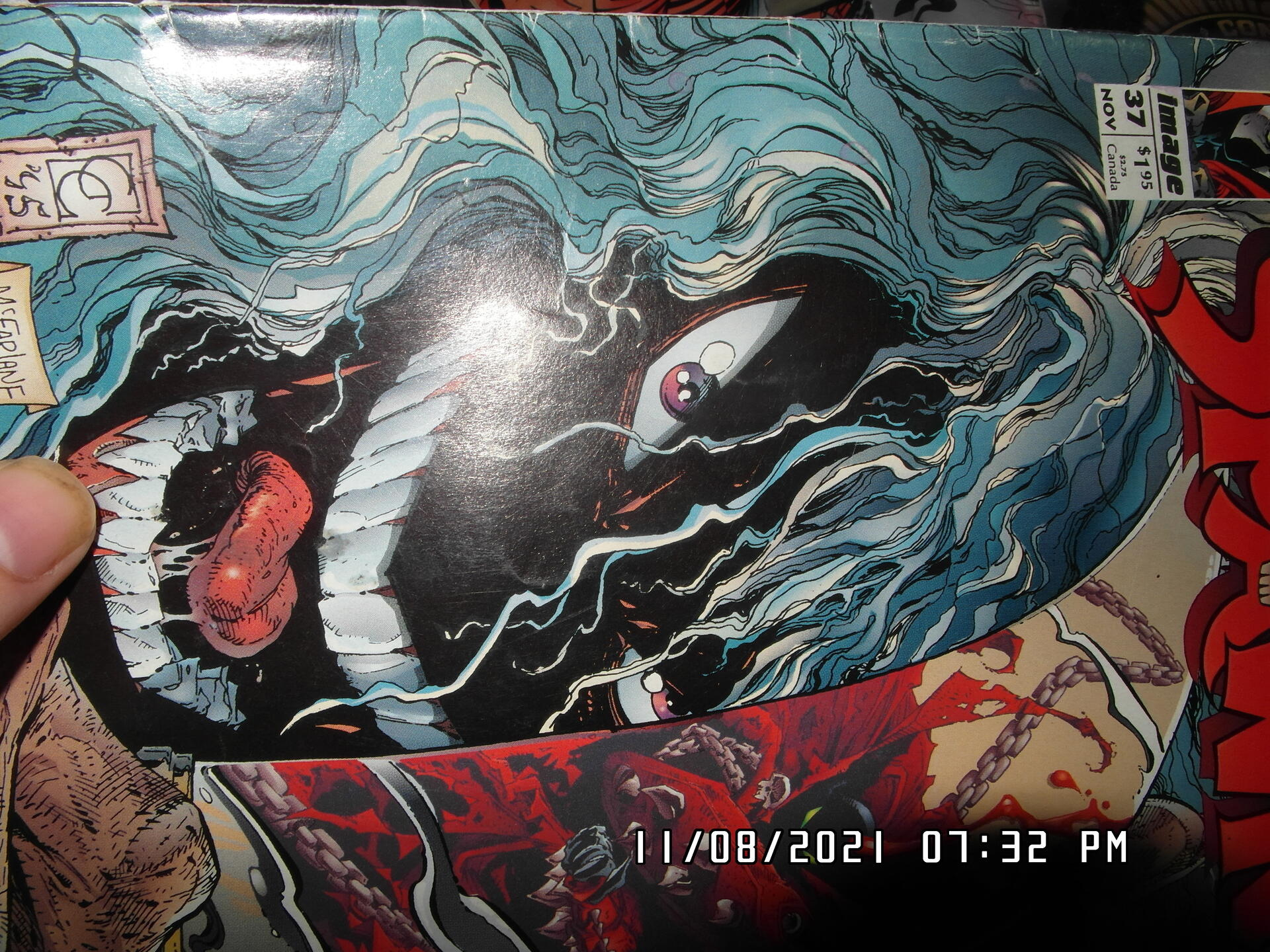 Spawn #37 (1995) FN 6.0 1st Cover Appearance and ORIGIN OF FREAK KEY ...