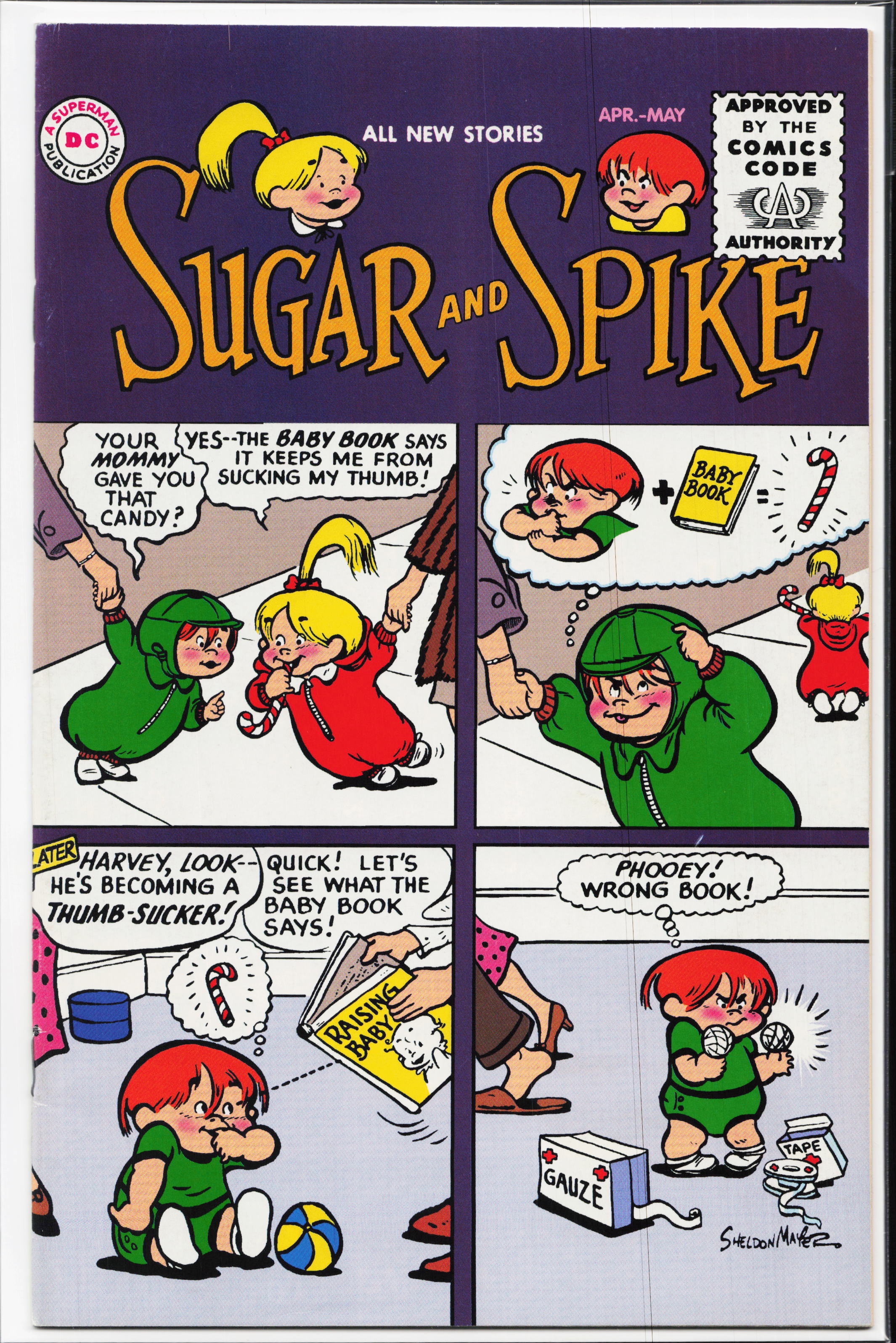 Sugar & Spike #1 Reprint Cover (1956) Sugar and Spike | Comic Books ...