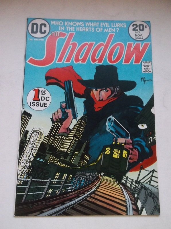 DC: the Shadow #1, Mike Kaluta's Art, 1st DC Appearance, Movie, 1973 ...