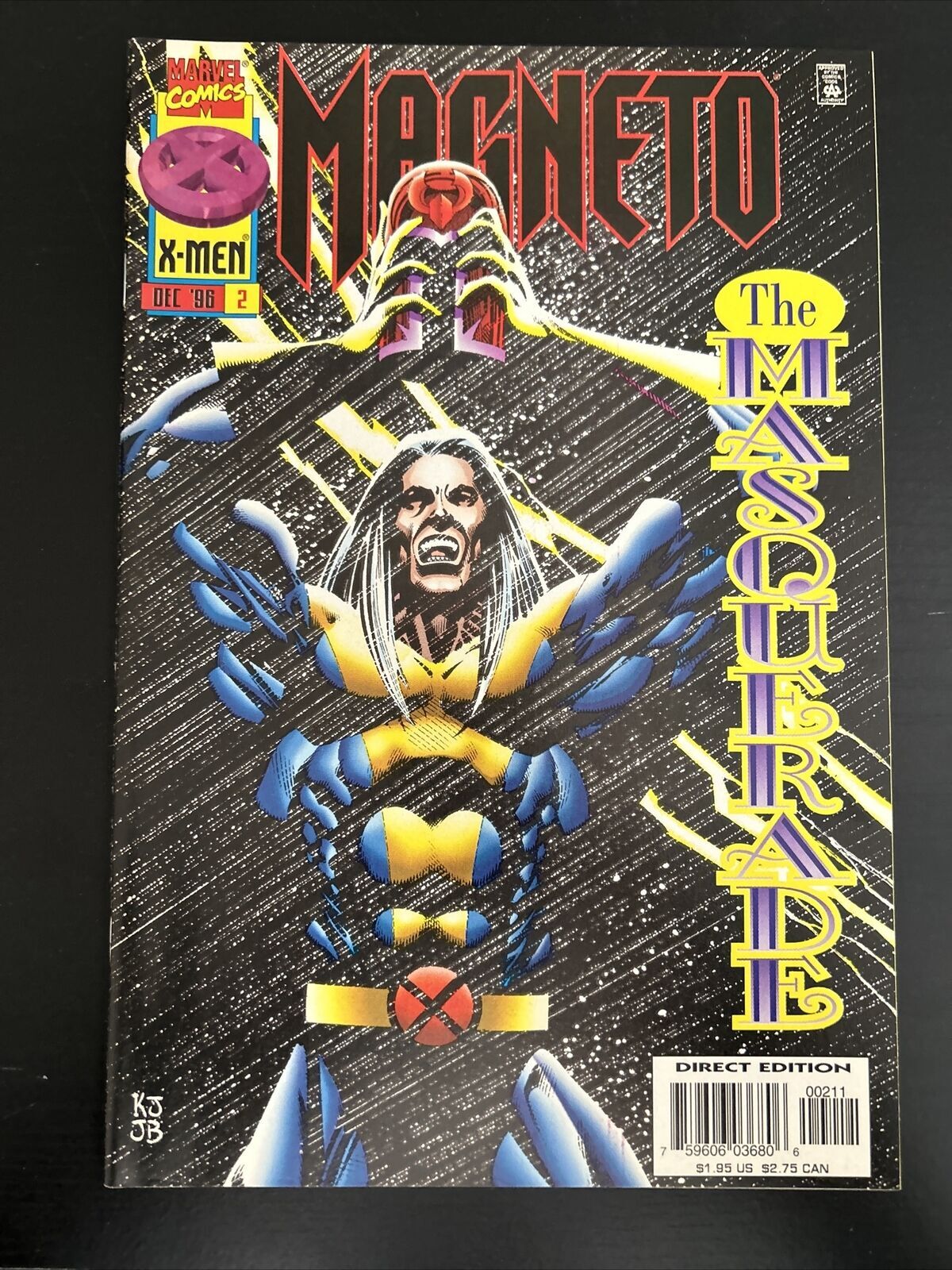 Magneto #2 Marvel Comics December 1996 - Comic Book The Masquerade ...
