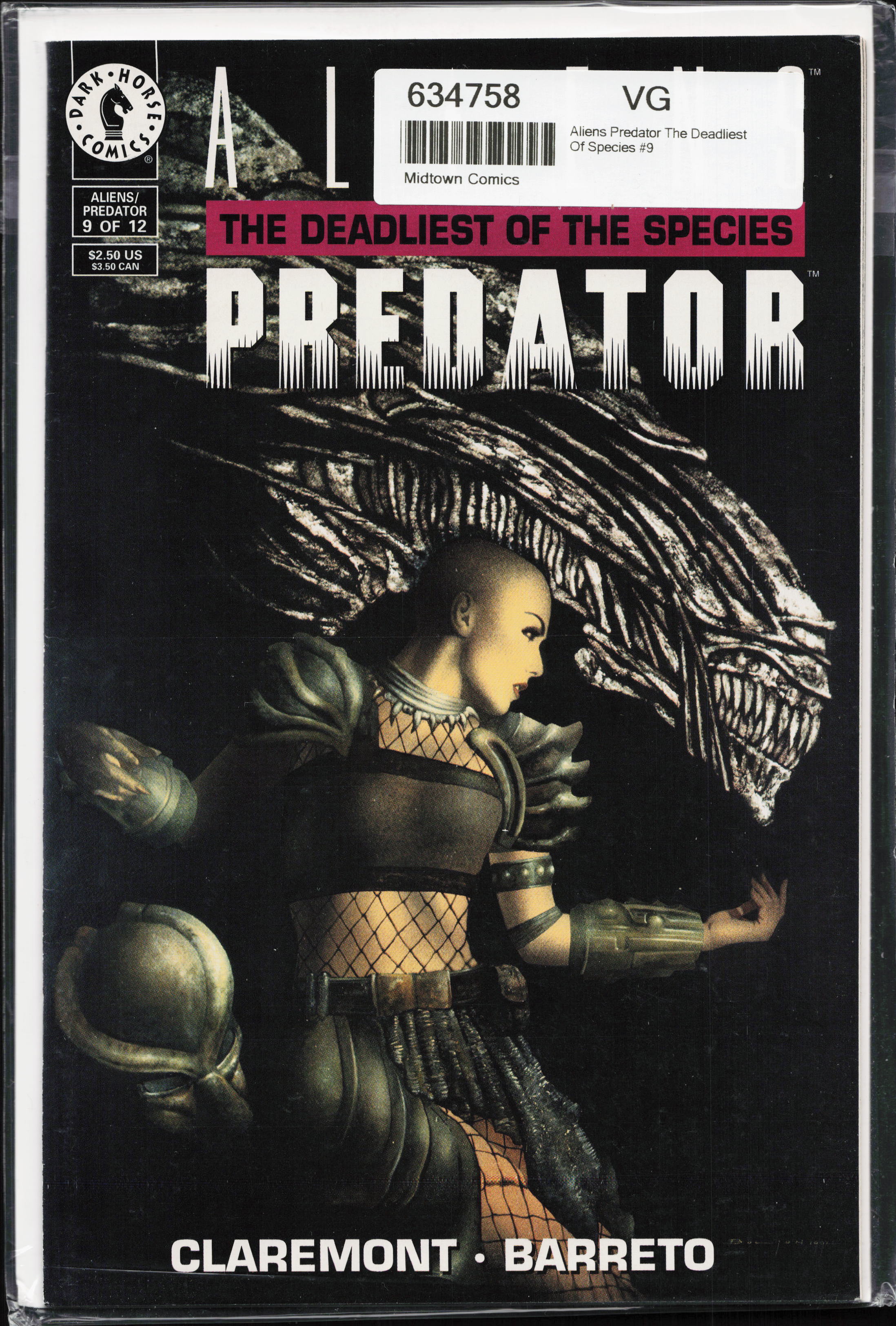 Aliens/Predator: The Deadliest of the Species #9 (1994) Predator ...
