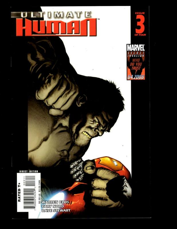 10 Marvel Comics Ultimate Human # 1 2 3 4 Ultimate Iron Man 1 2 3 4 5 ...