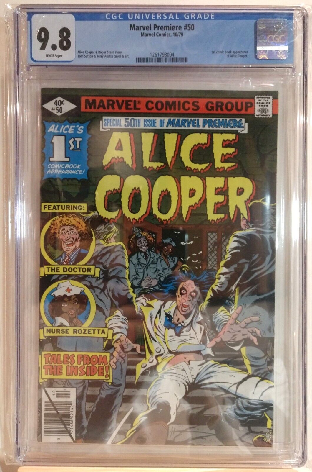 Marvel Premiere #50, 1st appearance of Alice Cooper in comics | Comic ...
