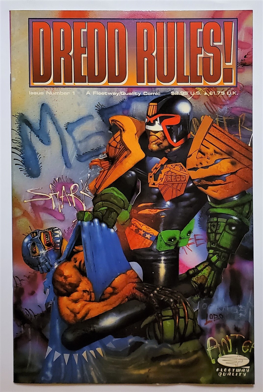 Dredd Rules! #1 (Oct 1991, Fleetway Quality) 4.0 VG | Comic Books - Copper Age, Fleetway / HipComic