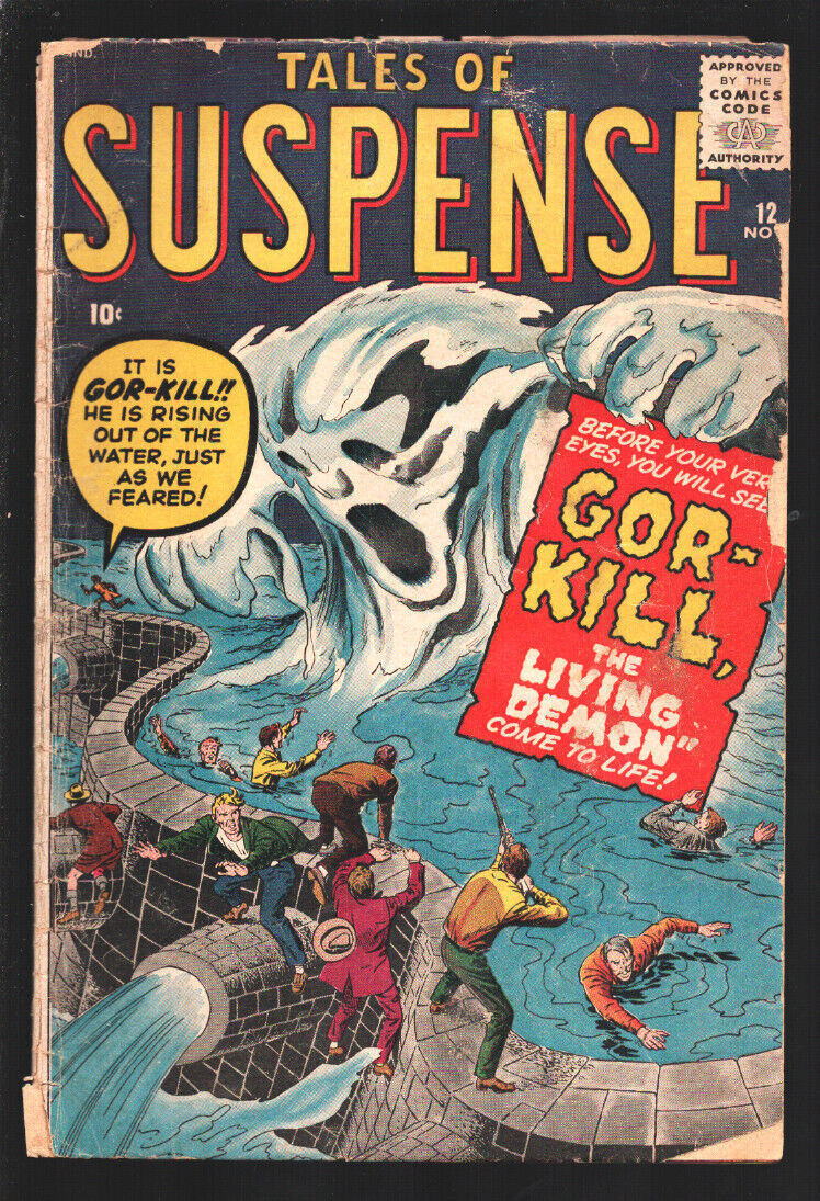 Tales Of Suspense #12 1960-Marvel-Art by Steve Ditko- Jack Kirby -Don ...