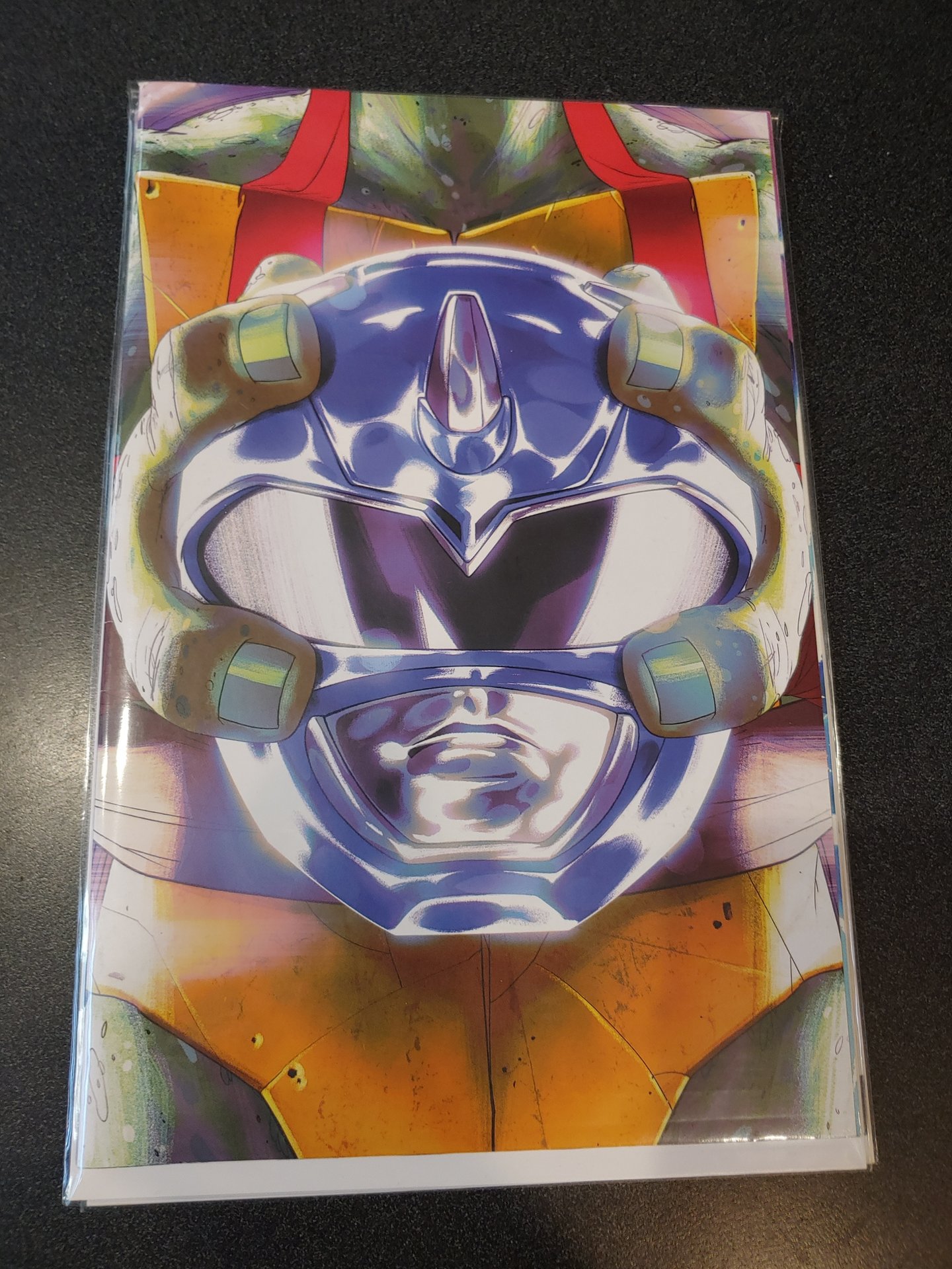 Power Rangers Teenage Mutant Ninja Turtles #1 NM BLUE RANGER VARIANT ...