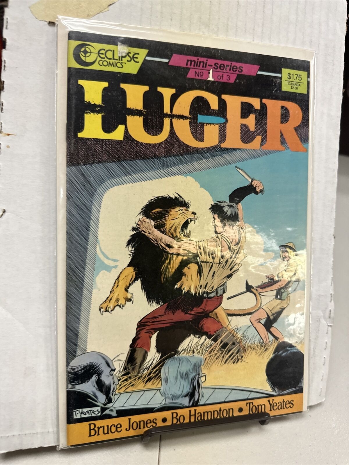 1986 Eclipse Comics Mini Series 1-3 Luger Mini Series | Comic Books ...