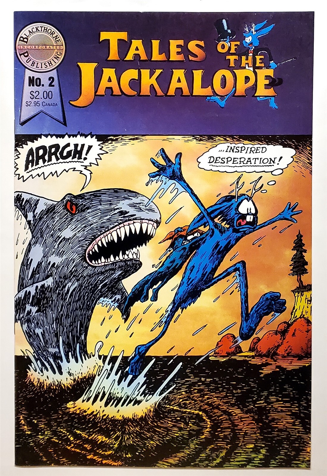 Tales of the Jackalope #2 (April 1986, Blackthorne) 8.0 VF | Comic ...