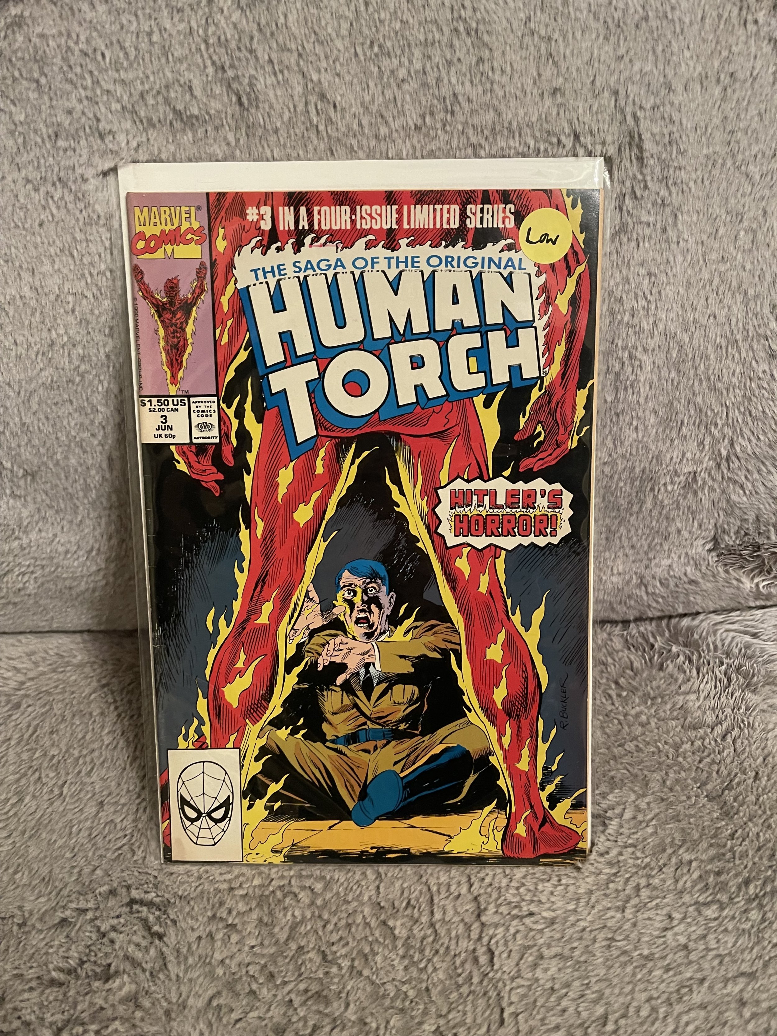 Saga of the Original Human Torch #3 (1990) | Comic Books - Copper Age, Marvel, Human Torch ...