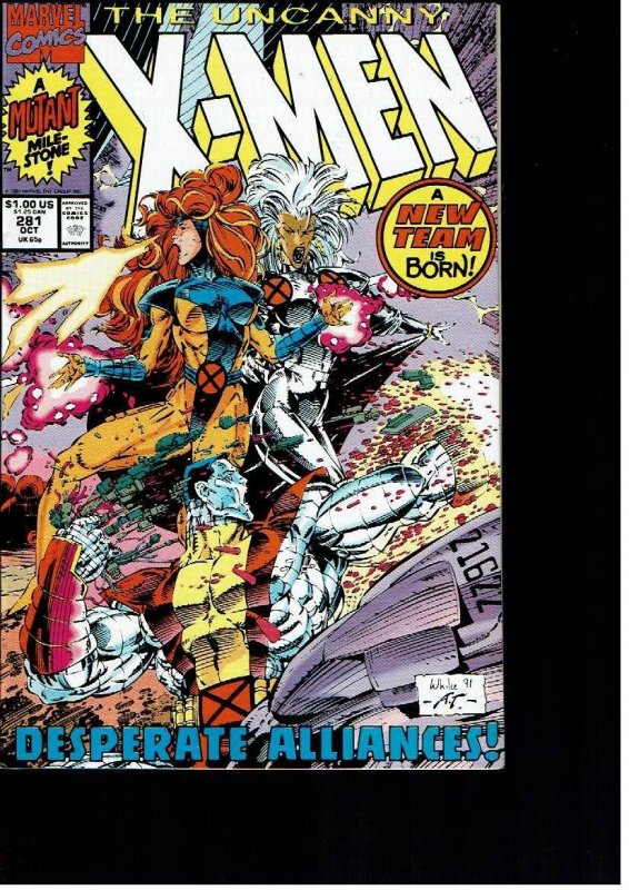 The Uncanny X-Men #281 (1991) | Comic Books - Copper Age, Marvel / HipComic