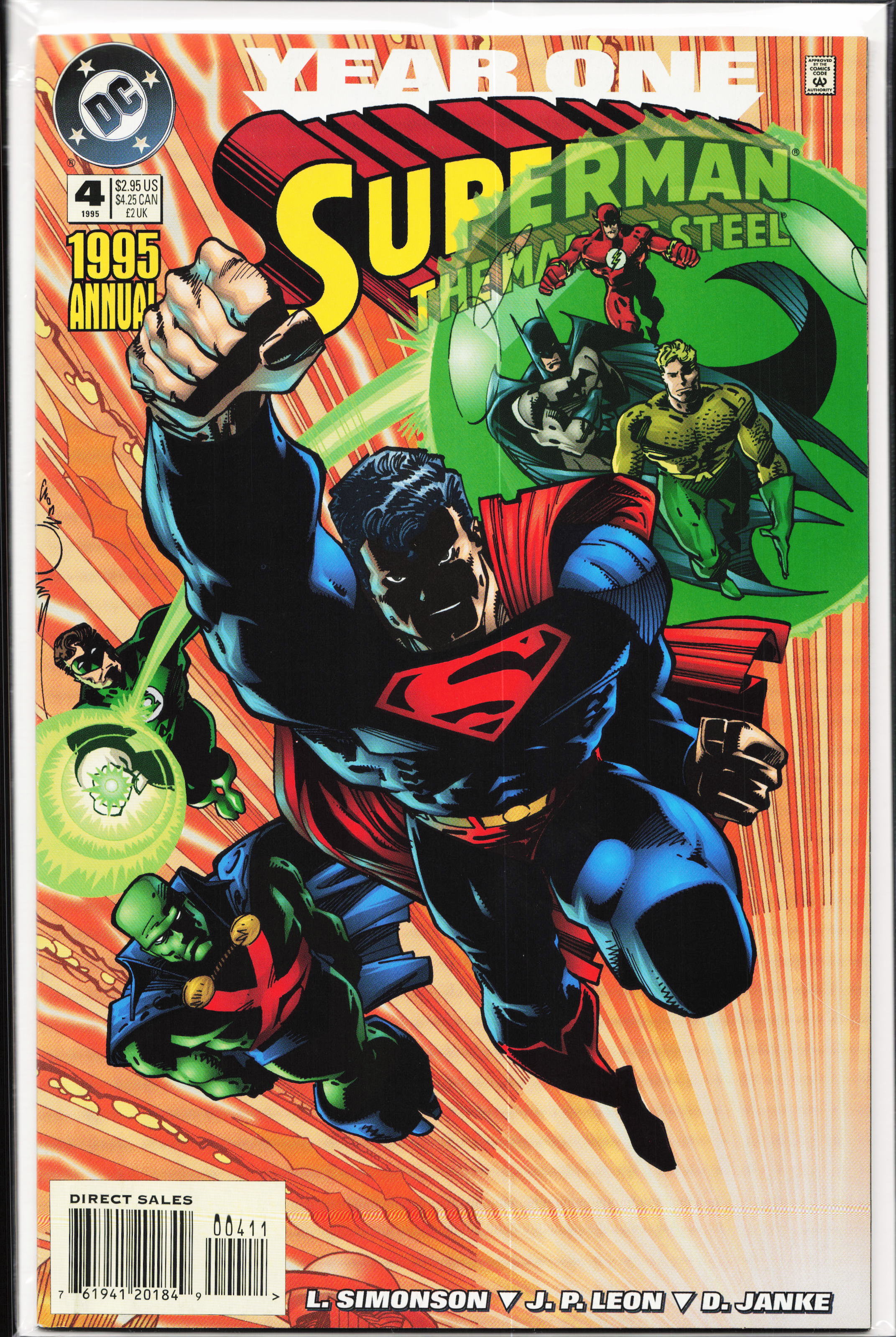 Superman: The Man of Steel Annual #4 (1995) Superman | Comic Books ...